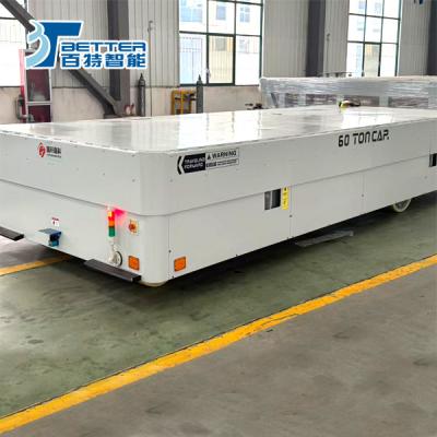 China Streamline Mold Handling Changeover Trackless Transfer Cart With Intelligent Electric Drive for sale
