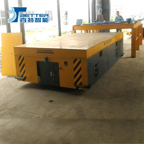 Quality Trackless Transfer Cart for Moving Heavy and Valuable Molds for sale
