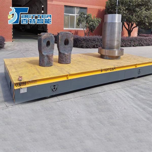 Quality High-Capacity Electric Platform Transfer Cart for Heavy Loads Warehouse Transportation  for sale