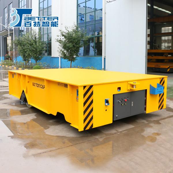 Quality Trackless Transfer Cart For High Frequency And Curved Tracks Anti Explosion for sale