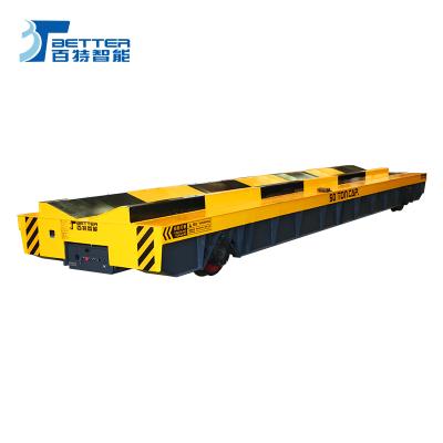 China Battery Powered Transfer Cart with Electric Winch and Buffer Device for Heavy Load Transfer and Safe Vertical Lifting Operations for sale