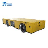 China Customizable Trackless Transfer Cart Electric Platform Trolley for Manufacturing Execution Systems Integration for sale