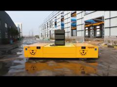 70 Ton Steel Products Electric Flat Folding Transfer Cart Transporter