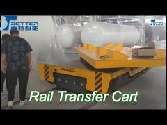 30-ton construction waste rail transfer cart
