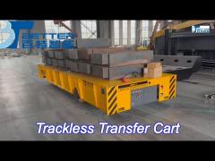intelligent battery-powered trackless transfer cart for heavy die