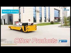 industrial electric steering wheel transfer cart powerful drive rugged body