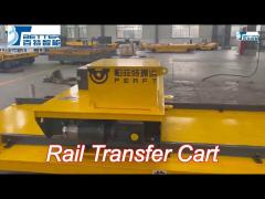 40ton material handling equipment rail transfer trolley for handling heavy material