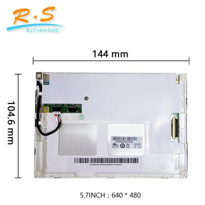 China AUO Industrial LCD Screen 640x480 G057VN01 V2 , 5.7 inch industrial lcd module CMOS for sale