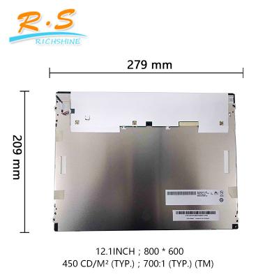 China auo new and original industrial lcd monitor G121SN01 V4 1024x768 12.1 inch LVDS 20PIN for sale
