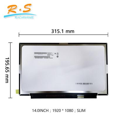 China High Contrast Ratio Laptop LCD Screen 14.0
