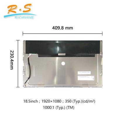 China AUO  18.5 inch  TFT Industrial LCD Screen G185HAN01.0  WXGA 1920*1080 LCD +drive board for sale