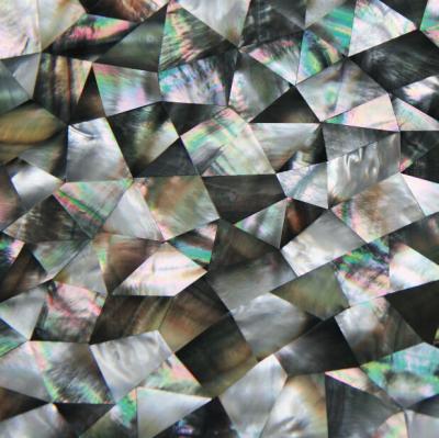 China Handgemachter schöner Muschel-Wand-Schwarz-Schmetterling Shell, das Platte 10-35mm verziert zu verkaufen