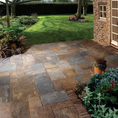 China China-Mehrfarbenschiefer-Küchen-Bodenfliese-rostige Schiefer Backsplash-Rost-Schiefer-Garten-Straßenbetoniermaschinen zu verkaufen