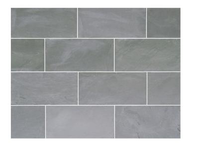 China Piedra natural que pavimenta el piso de tejas de piedra verde chino de la teja 30x60 los 60x60cm de la pizarra en venta