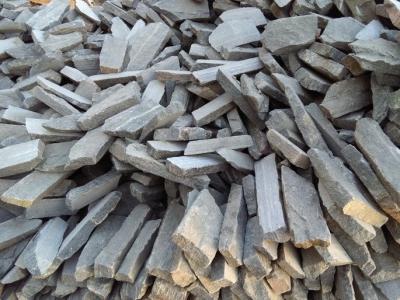 China Navy Quartzite Field Stone Random Quartzite Stone Veneer Natural Ledger Stone Corner Stone for sale