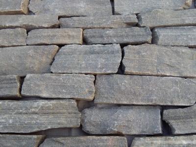 China Navy Quartzite Field Stone Random Quartzite Stone Veneer Natural Ledger Stone Corner Stone for sale