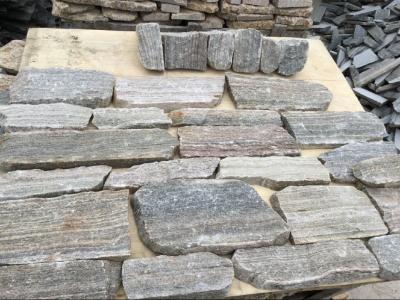 Chine Revêtement en pierre naturel en pierre aléatoire de pierre de gisement de quartzite de placage de quartzite rose à vendre