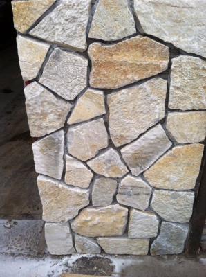 China Losa al azar de la pizarra, losa irregular, piedra loca, pared de la losa, ajardinando piedras en venta