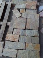 China Rustic Quartzite Wall Cladding Natural Stone Tiles 10x10cm 2-3.5cm Thick for sale