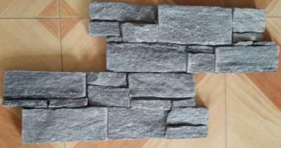 China Piedra gris pura de la cultura de la pizarra, piedra apilada pizarra cementada del moho de Grey/No, revestimiento natural de la piedra de Z en venta