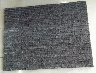 Chine Pierre noire de culture de forme de cascade de basalte, placage de la pierre G684, pierre empilée de aménagement extérieure à vendre