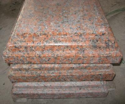 China G562 Granite Column Cap, China Capao Bonito Granite Pillar Cap, Crown Red Granite Column Top for sale