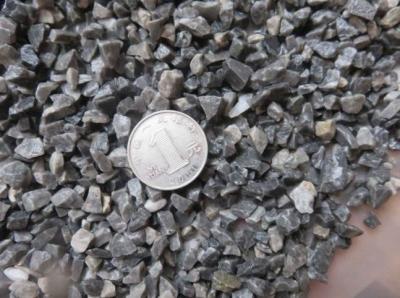 Chine Le gravier gris, jaunissent la pierre écrasée, pierres cassées, cailloux faits gris, aménageant des graviers en parc à vendre