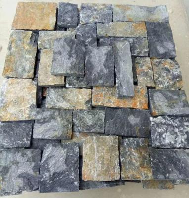 Chine Nouvelles tuiles de mur de quartzite d'huître, revêtement en pierre de quartzite, mur en pierre naturel, pierre de pile de quartzite à vendre