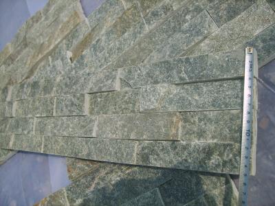 China Green Quartzite Zclad Stone Cladding,Quartzite Thin Stone Veneer,Green Culture Stone,Quartzite Stacked Stone for sale