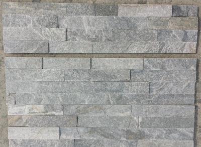 China La piedra gris de la cultura de la cuarcita, chapa de piedra fina gris, cuarcita apiló el revestimiento de piedra de piedra, natural, Ledgestone en venta