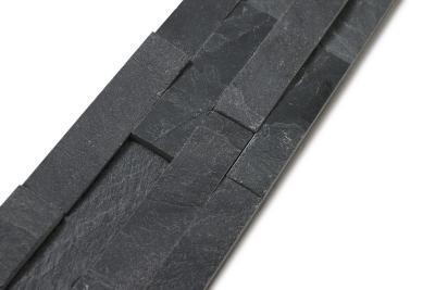 China Natural Split Face Slate Stacked Stone,Grey Stone Panels,Riven Slate Stone Cladding,Real Thin Stone Veneer,Culture Stone for sale