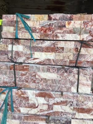 China Red Dragon Jade Marble Culture Stone,Glory Purple Marble Stone Cladding,Purple Cream Stone Panel,Pink Jade Stacked Stone for sale