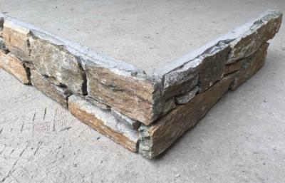 China Rustikaler Quarzit-Zclad Staplungsstein, Naturstein-Umhüllung, starker Kultur-Stein, Steinplatten im Freien, Wand landschaftlich gestaltend zu verkaufen