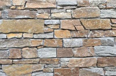 China Rustikaler Quarzit-Zclad Staplungsstein, Naturstein-Umhüllung, starker Kultur-Stein, Steinplatten im Freien, Wand landschaftlich gestaltend zu verkaufen