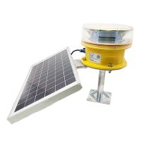 China AH-MI-B2 LED Solar Powered Medium-intensity Aviation Obstruction Light - 2000cd, 12V, IP66 Rated for Obstacles Over 45m for sale