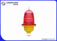 China Single LED Aviation Obstruction Light 32.5cd 3W with 100,000 Hour LED Life for Buildings Under 45m Height for sale