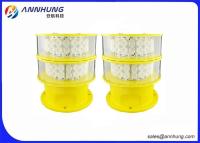 China 60W LED Aviation Obstruction Light Medium-intensity Double Light with 2000cd Output for 45-105m Structures for sale