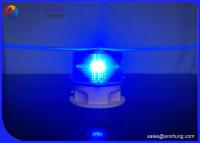 China Remote Control Solar Powered LED Obstruction Light 32cd IP68 UV Protection for sale