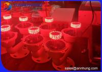 China Double L810 Low-Intensity Aviation Obstruction Light Red LED 10cd 32.5cd 360° for sale