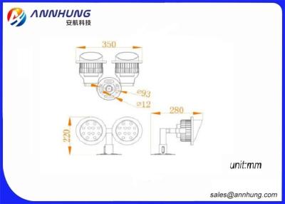 China Unidirectional Flashing Helipad Landing Lights Yellow With  2 Years Full Warranty for sale