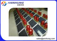 China Medium Intensity Type B L864 Solar Aviation Obstruction Light - 2000cd LED, 60W Power, 7-15 Day Autonomy for sale