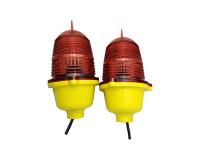 China Single LED Aviation Obstruction Light 32.5cd 3W with 100,000 Hour LED Life for Buildings Under 45m Height for sale