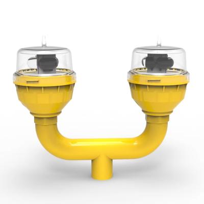 China ICAO Compliant IP66 Waterproof LED Aviation Obstruction Light with 100000 Hours Lifespan for sale