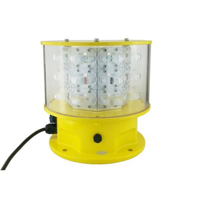 China Características del flash de poste 40FPM de la luz de obstrucción de la intensidad reducida de FAA L865 altas en venta