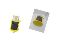 China VRLA Battery Solar Aviation Obstruction Light Medium Intensity 2000cd 24W for sale