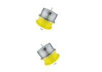 China Medium Intensity LED Aircraft Warning Light 2000cd Red for Towers 45-105m for sale