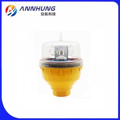China L810 Single Aviation Solar Obstruction Light 32.5cd For School / Hospital / Helipad for sale