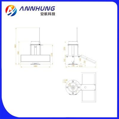 China 12VDC TLOF Helipad LED Solar Approach Light For Airport for sale