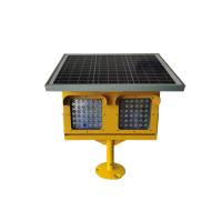 China Solar Runway Guard Light 12V 40W Elevated Flashing Yellow LED Airfield Warning Light for sale