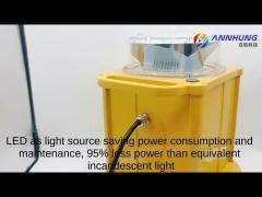LED標識のヘリポートの2500cd強度の低い電力の消費を着陸灯